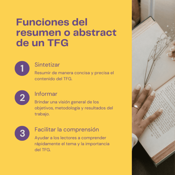 Cómo hacer el resumen/abstract de un TFG con ejemplos ️