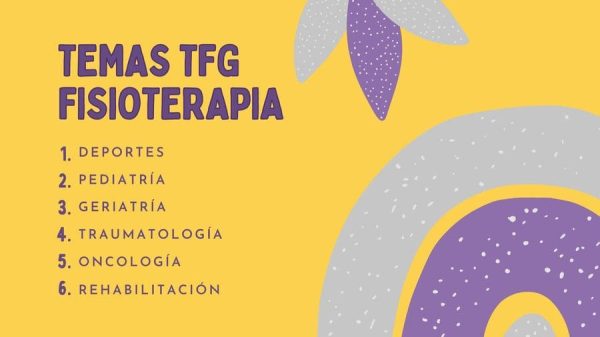 TFG en Fisioterapia: temas posibles y ejemplos 🙌